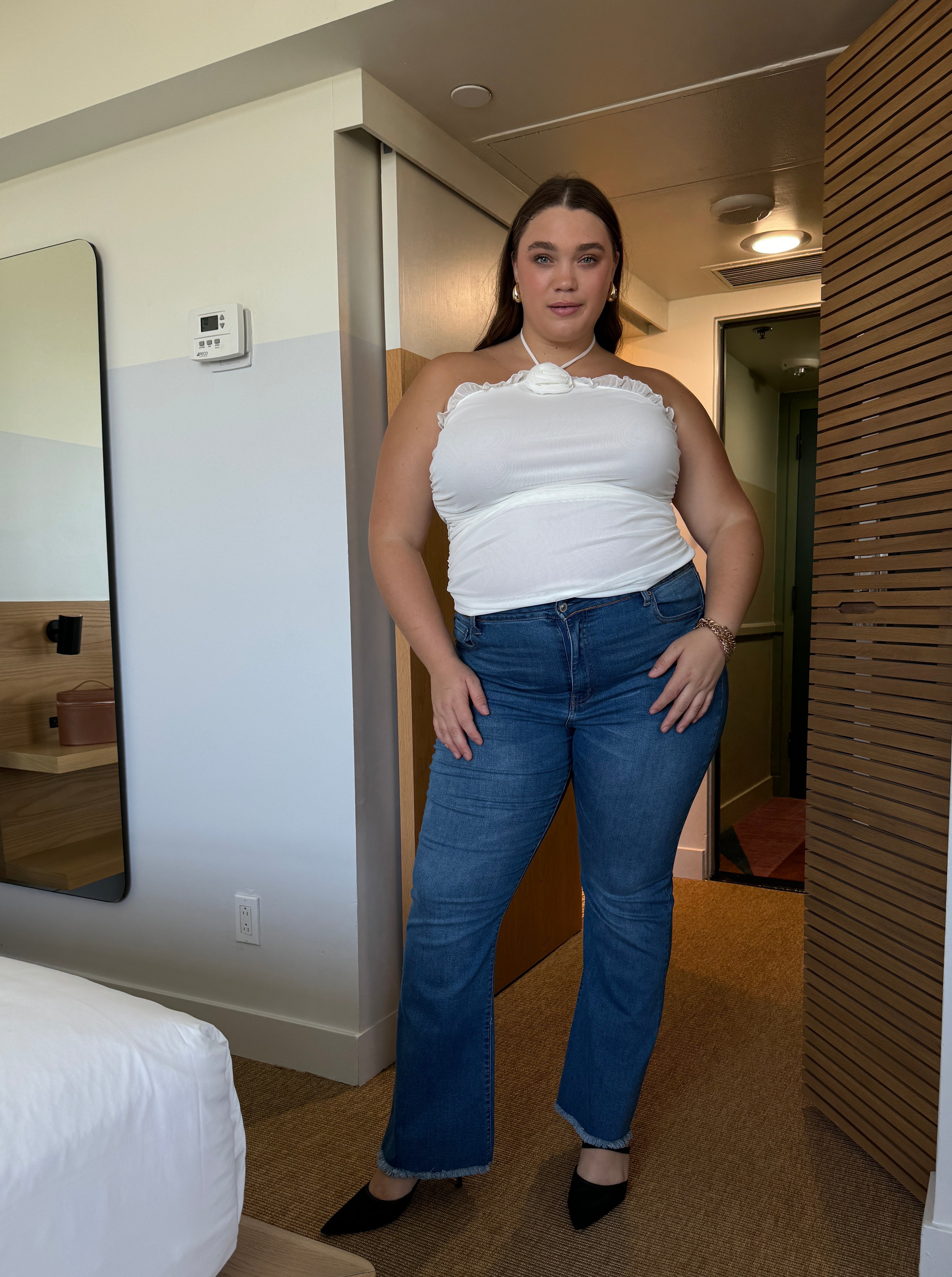 Plus Size Rose Halter Top – 2020AVE