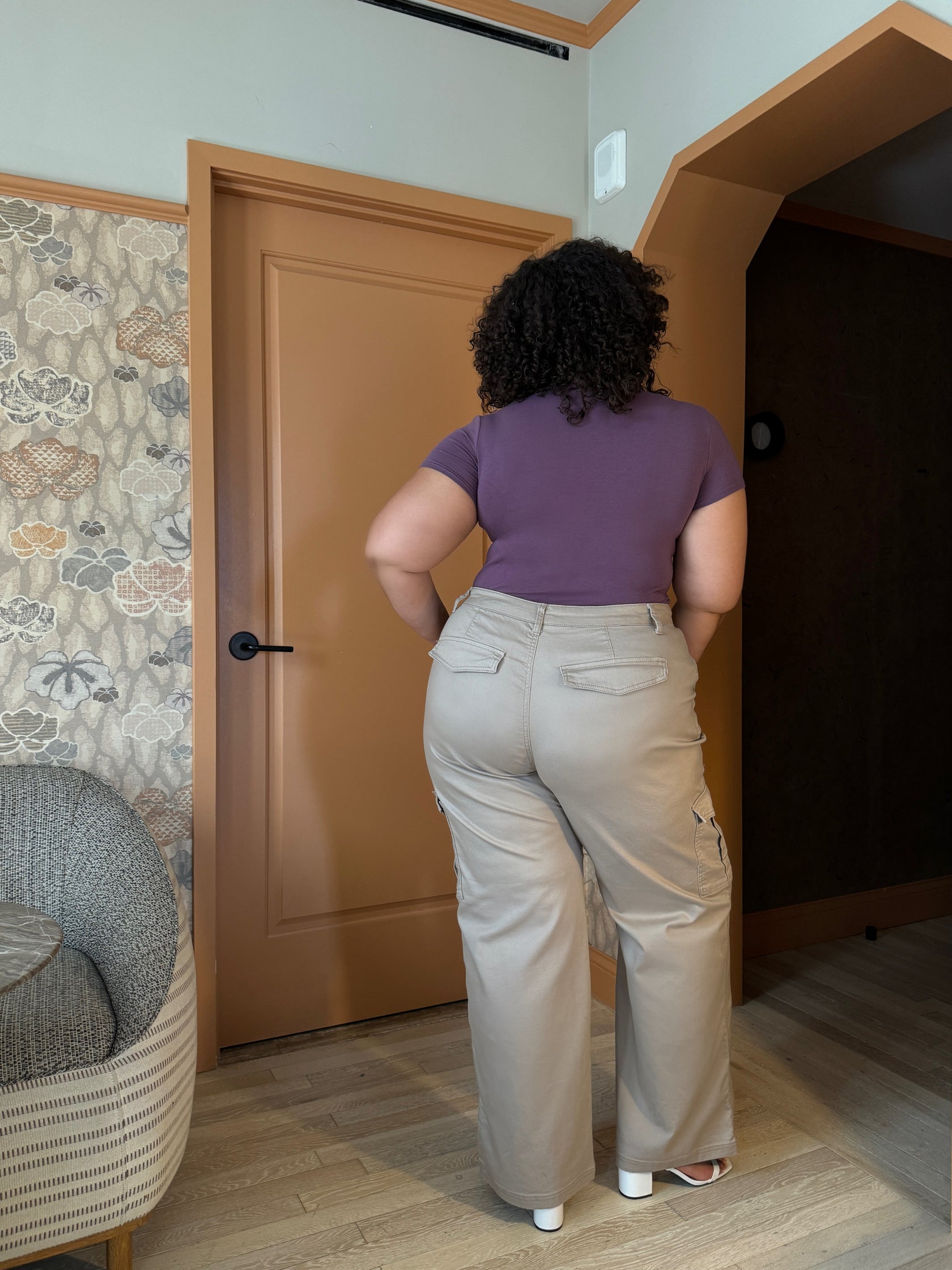 Plus Size Baggy Stretch Cargo Pants – 2020AVE