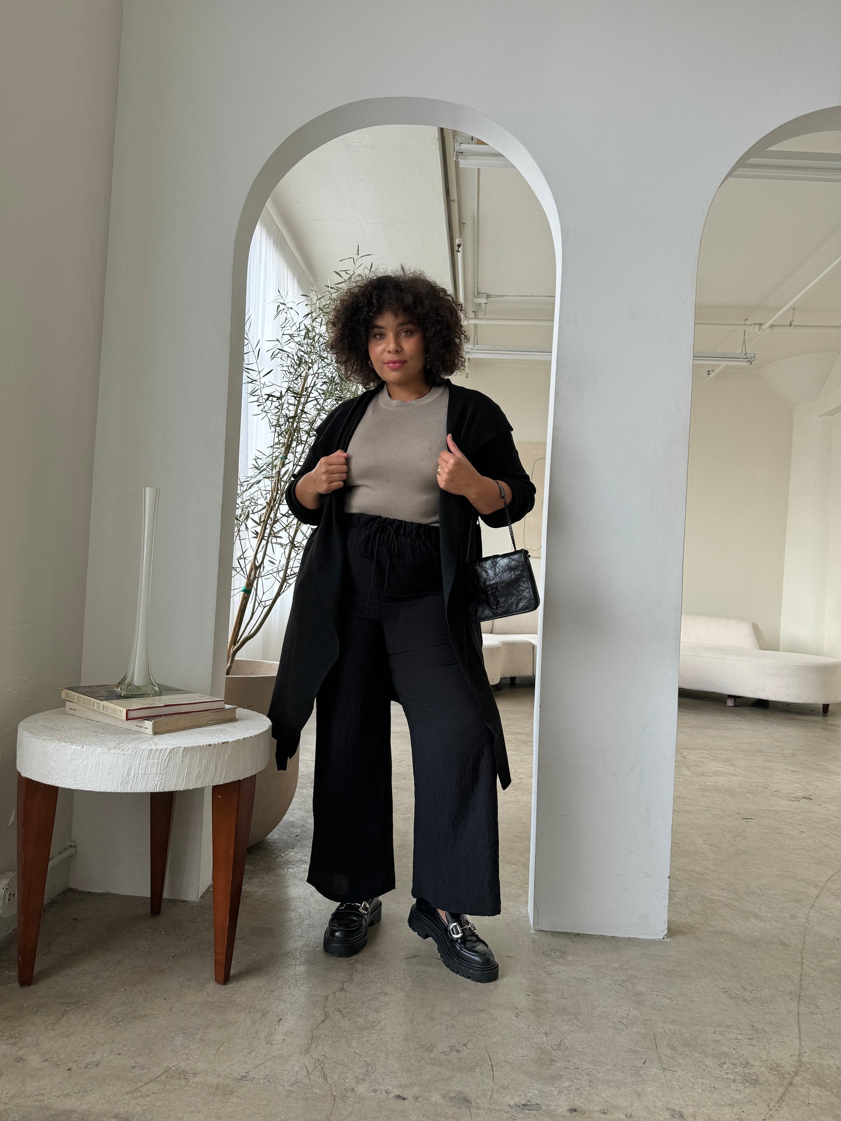 Plus Size Open Front Overcoat – 2020AVE