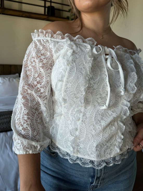 Plus Size Rococo Lace Top – 2020AVE
