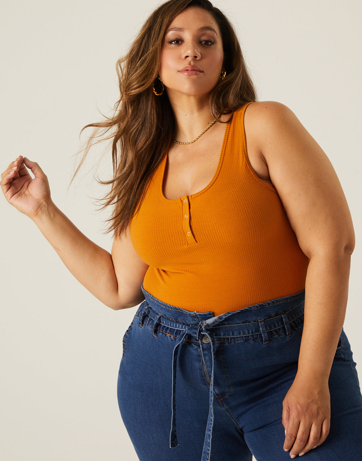 Plus Size Around and About Tank - Plus Size Tank - Cute Plus Size Tops ...