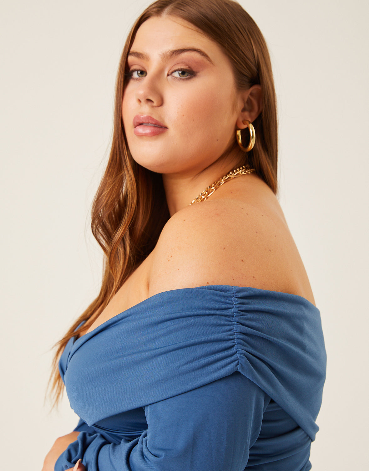 Plus Size Cera Wrap Top – 2020AVE