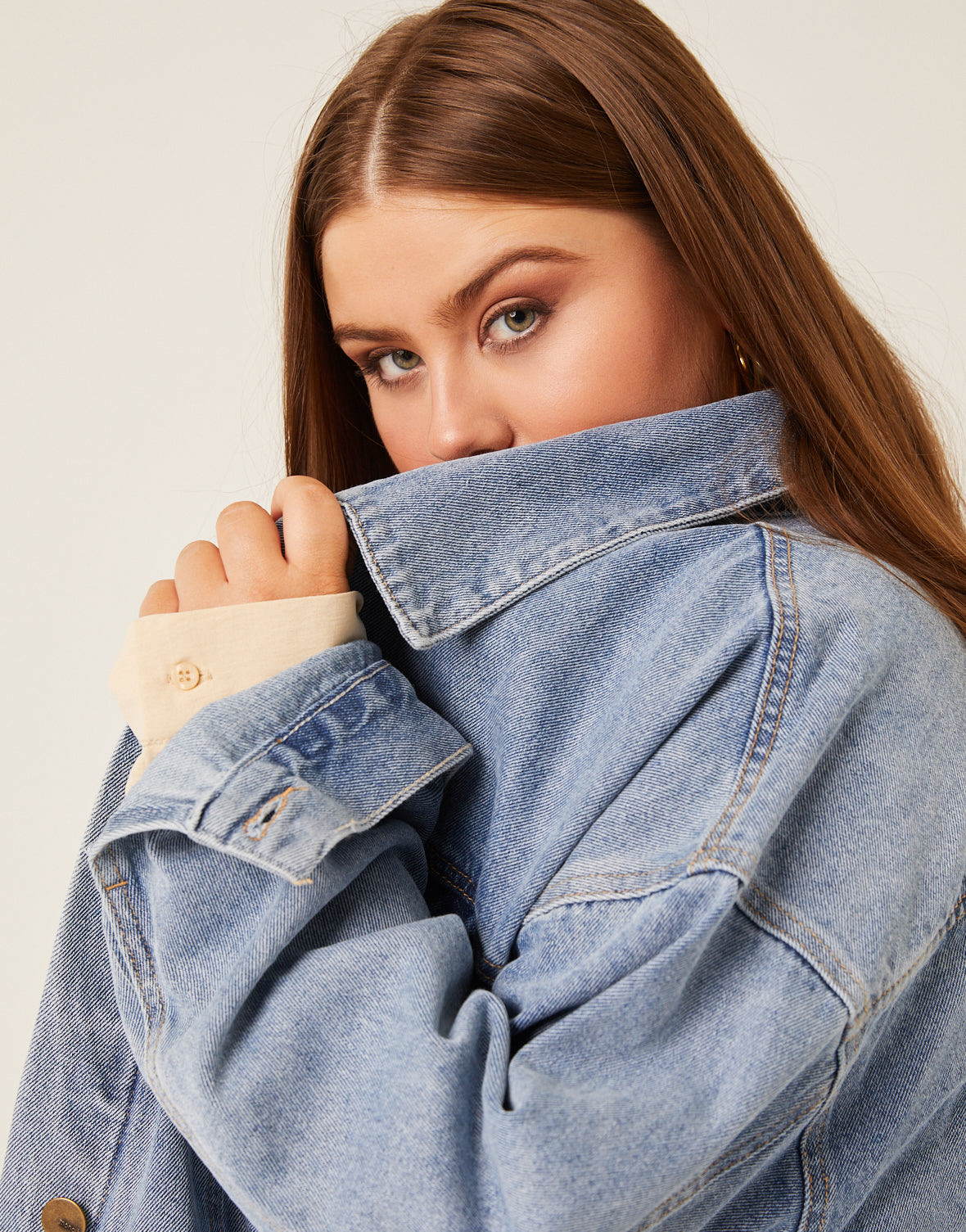 Plus Size Boyfriend Denim Jacket – 2020AVE