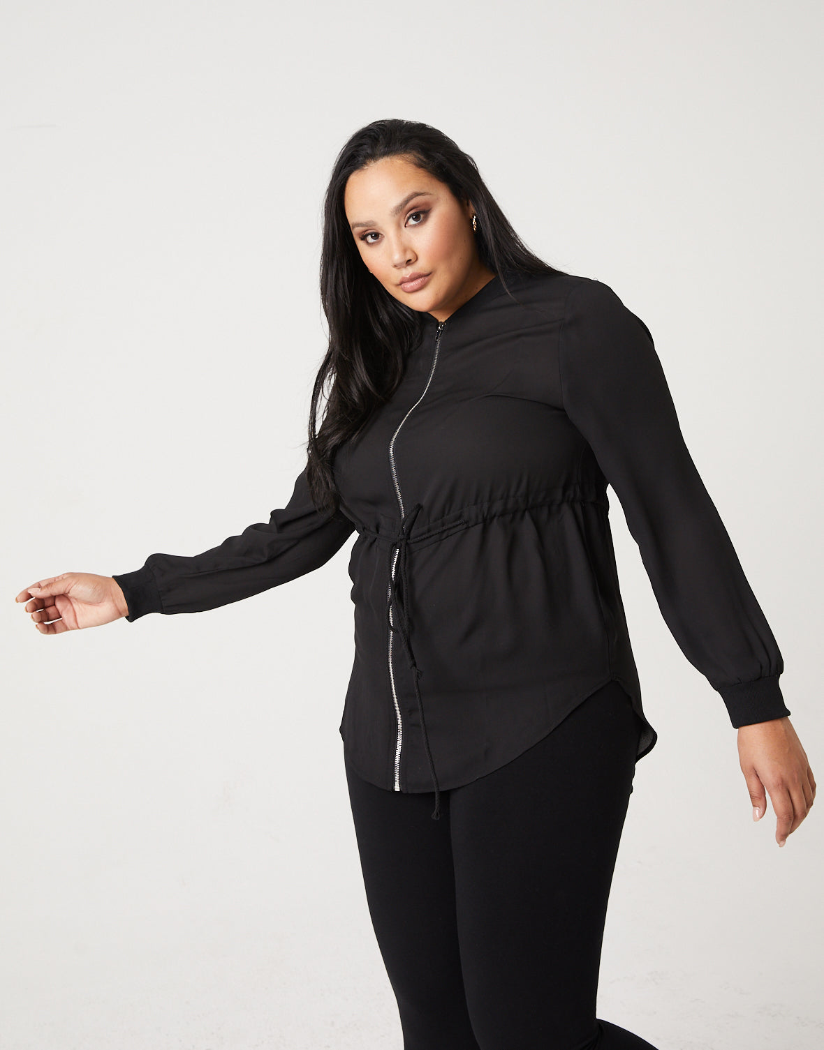 Plus Size Sheer Statement Jacket – 2020AVE