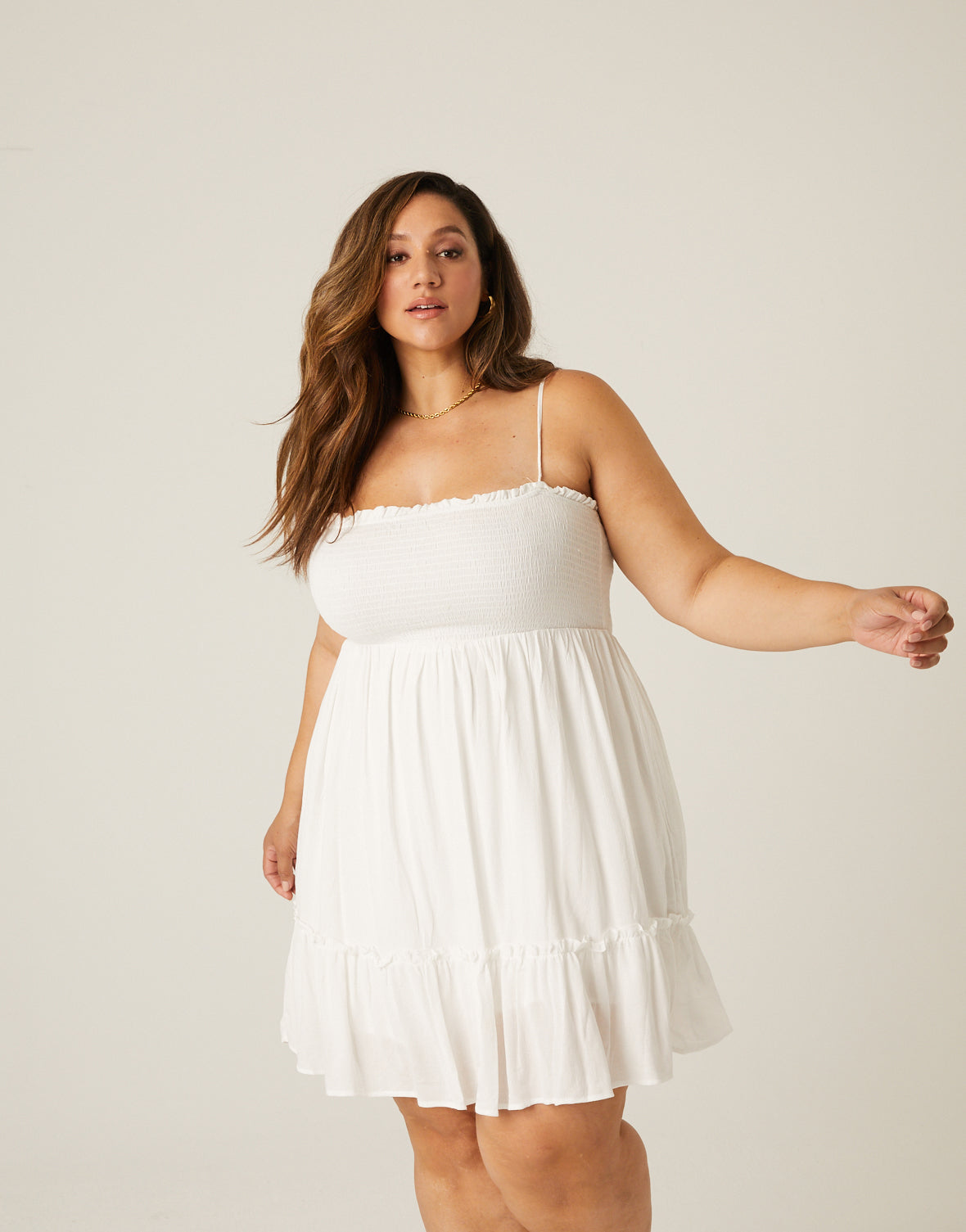 Plus Size Smocked Sundress – 2020AVE