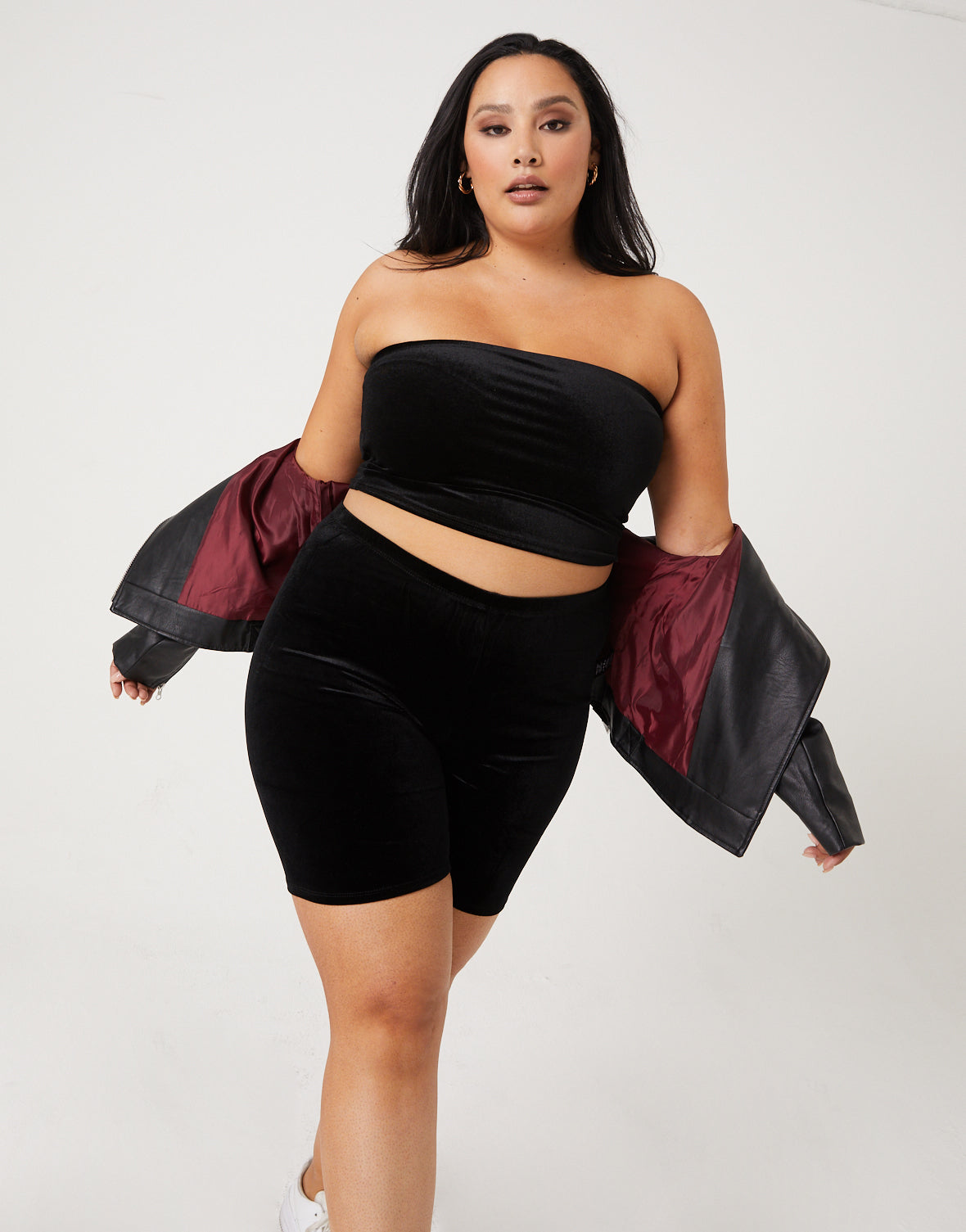 Plus Size Velvet Tube Top – 2020AVE
