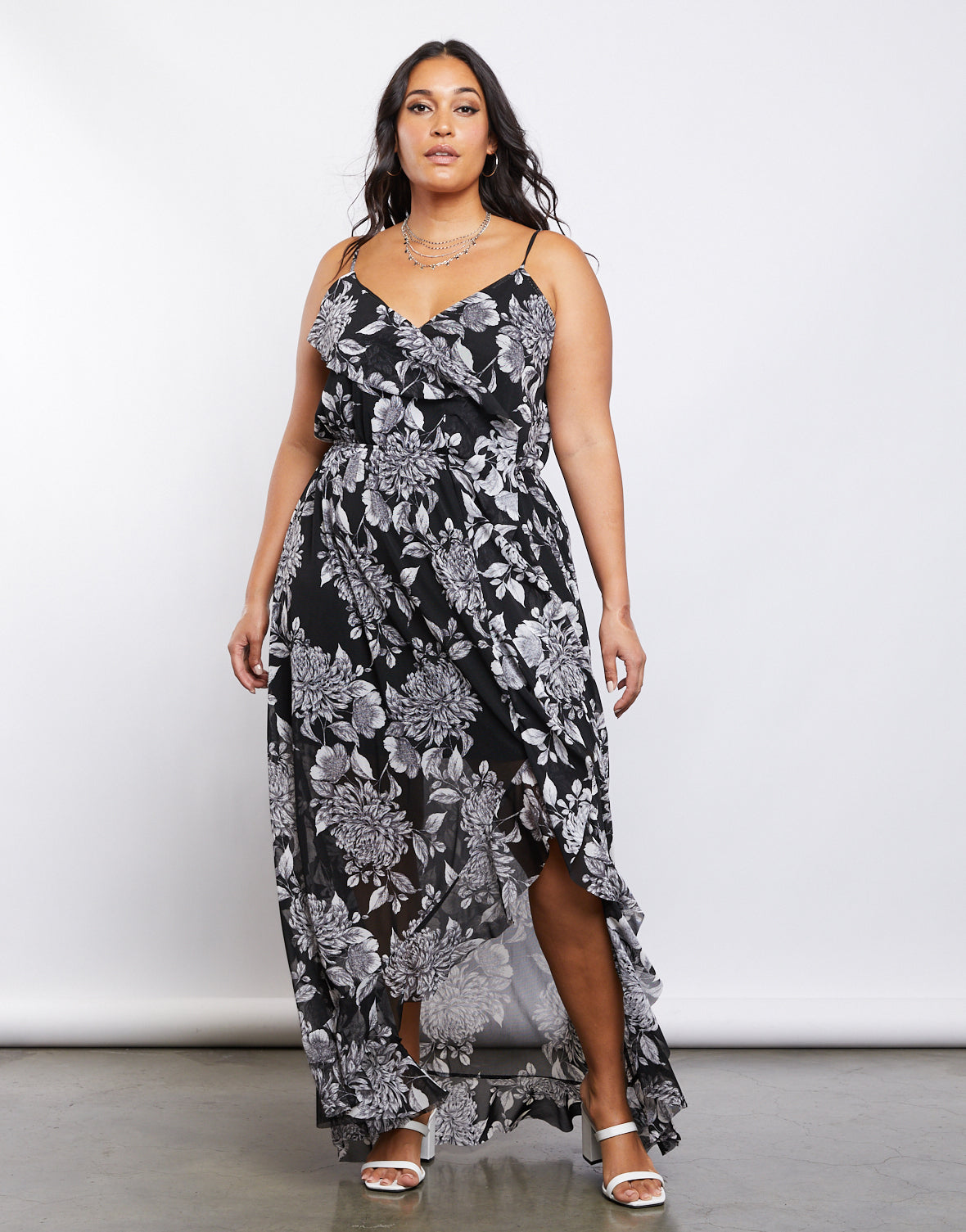 Plus Size Fleur Maxi Dress – 2020AVE