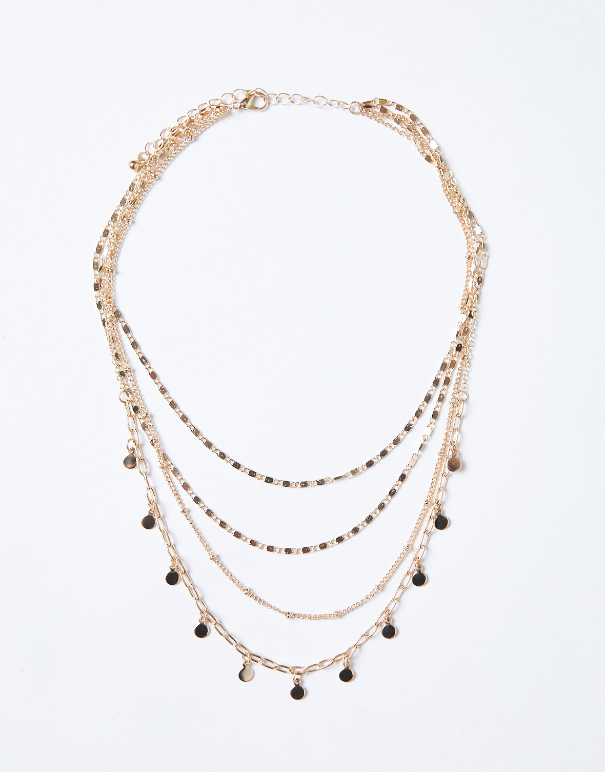 Layered Coin Necklace – 2020AVE