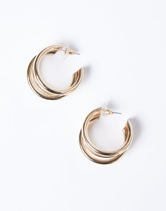 Layers On Layers Hoop Earrings – 2020AVE