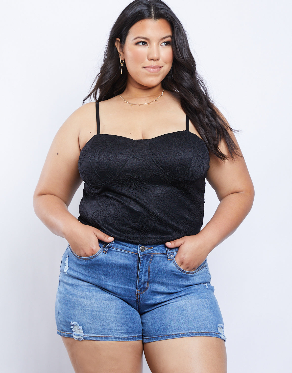 Plus Size Brea Bustier Top - plus size bustier top – 2020AVE