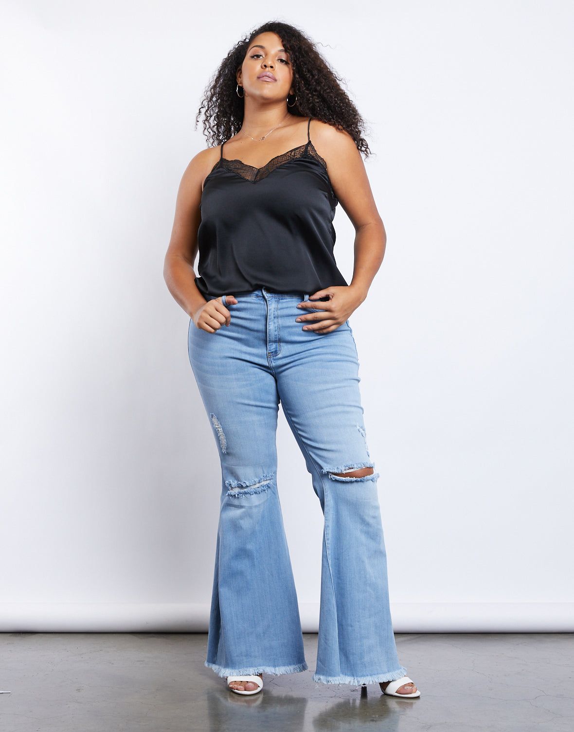 Plus Size Donna Flare Jeans - plus size flare jeans – 2020AVE