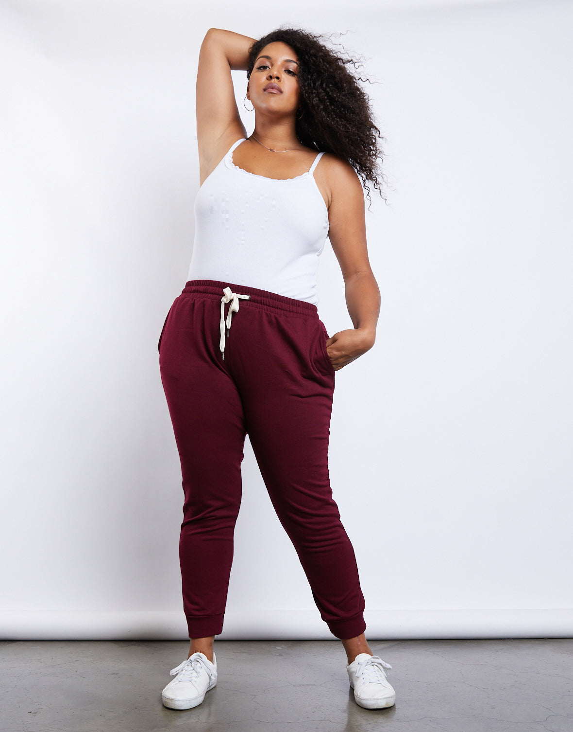 Plus Size Easy Does It Joggers - Curvy Sweatpants – 2020AVE
