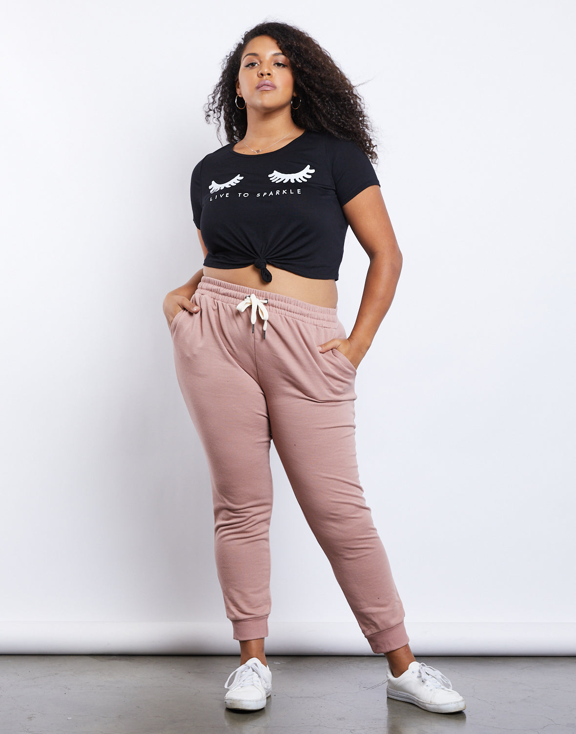 Plus Size Easy Does It Joggers - Curvy Sweatpants – 2020AVE