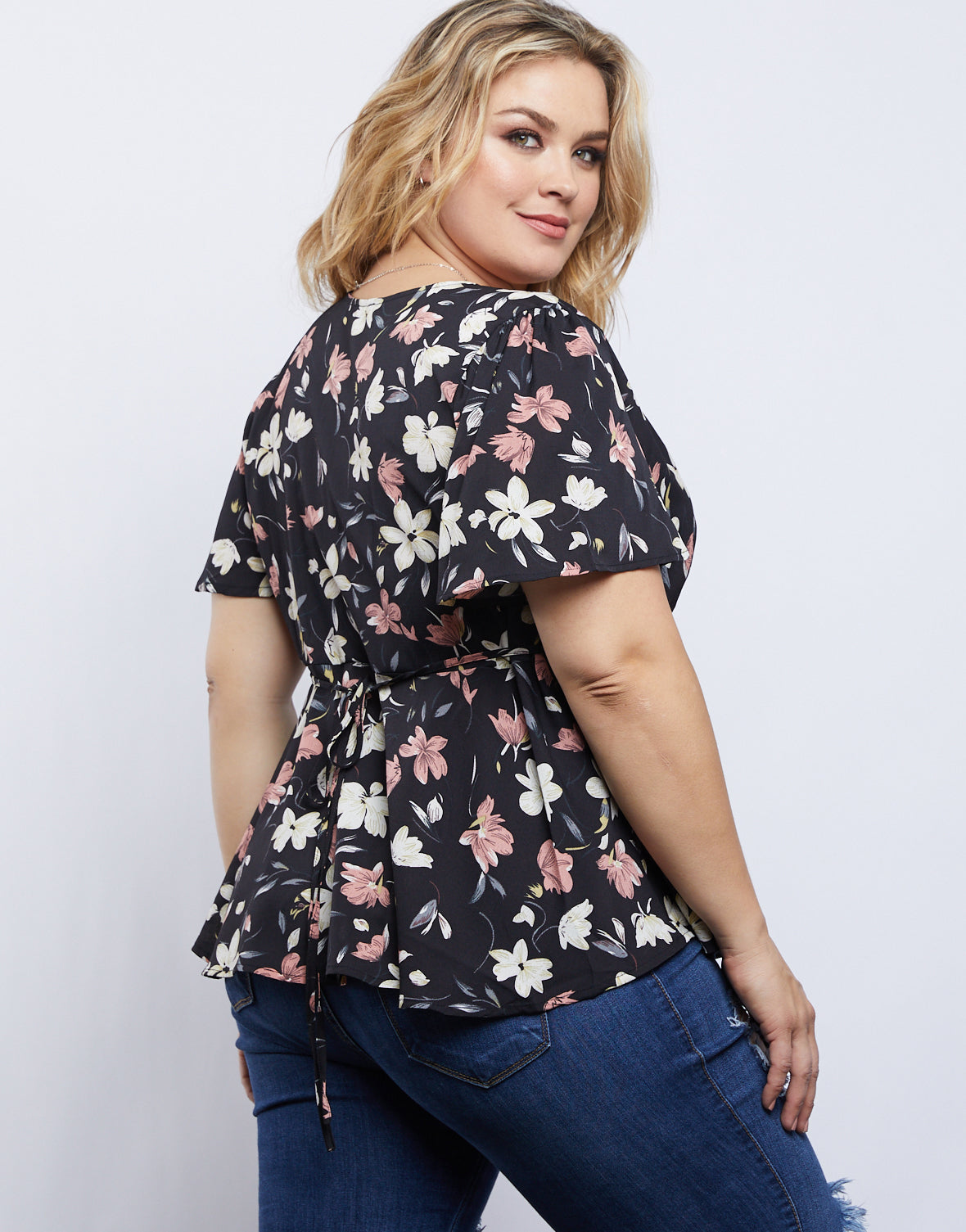 Plus Size Floral For You Top – 2020AVE