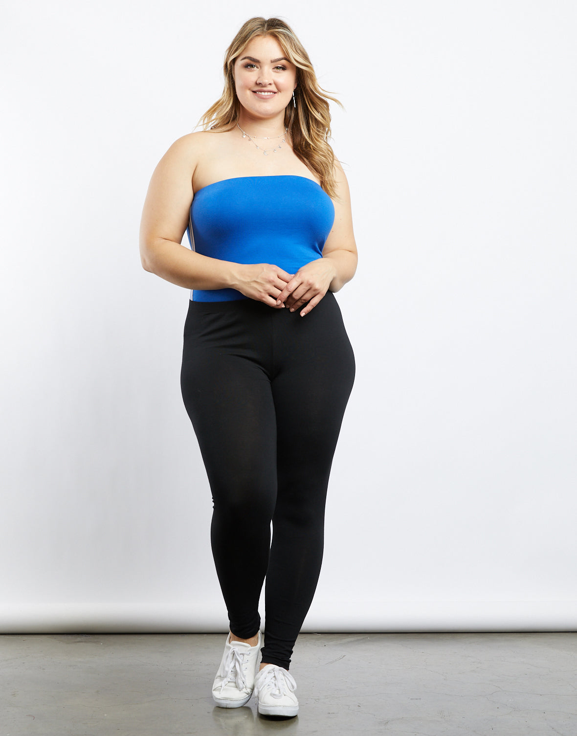 Plus Size Here And There Leggings - black plus size leggings – 2020AVE