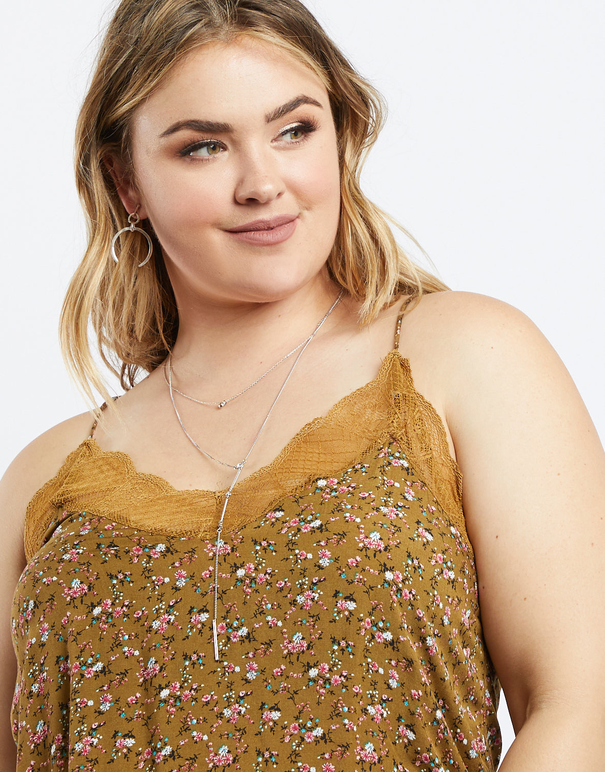 Plus Size Isabella Floral Cami - plus size cami – 2020AVE