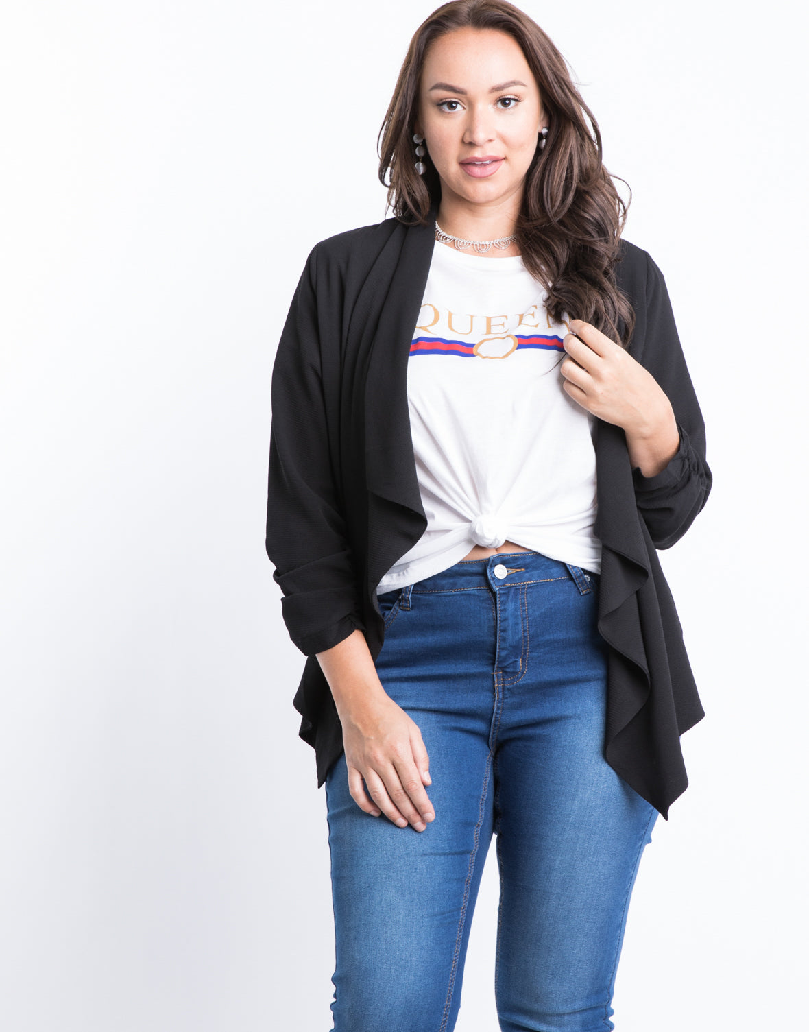 Plus Size Lauren Flowy Cardigan – 2020AVE