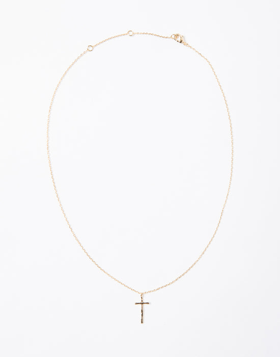Textured Cross Necklace – 2020AVE