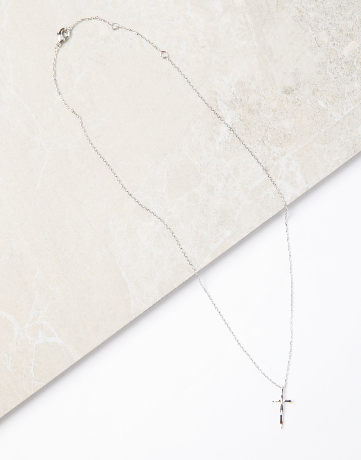 Textured Cross Necklace – 2020AVE