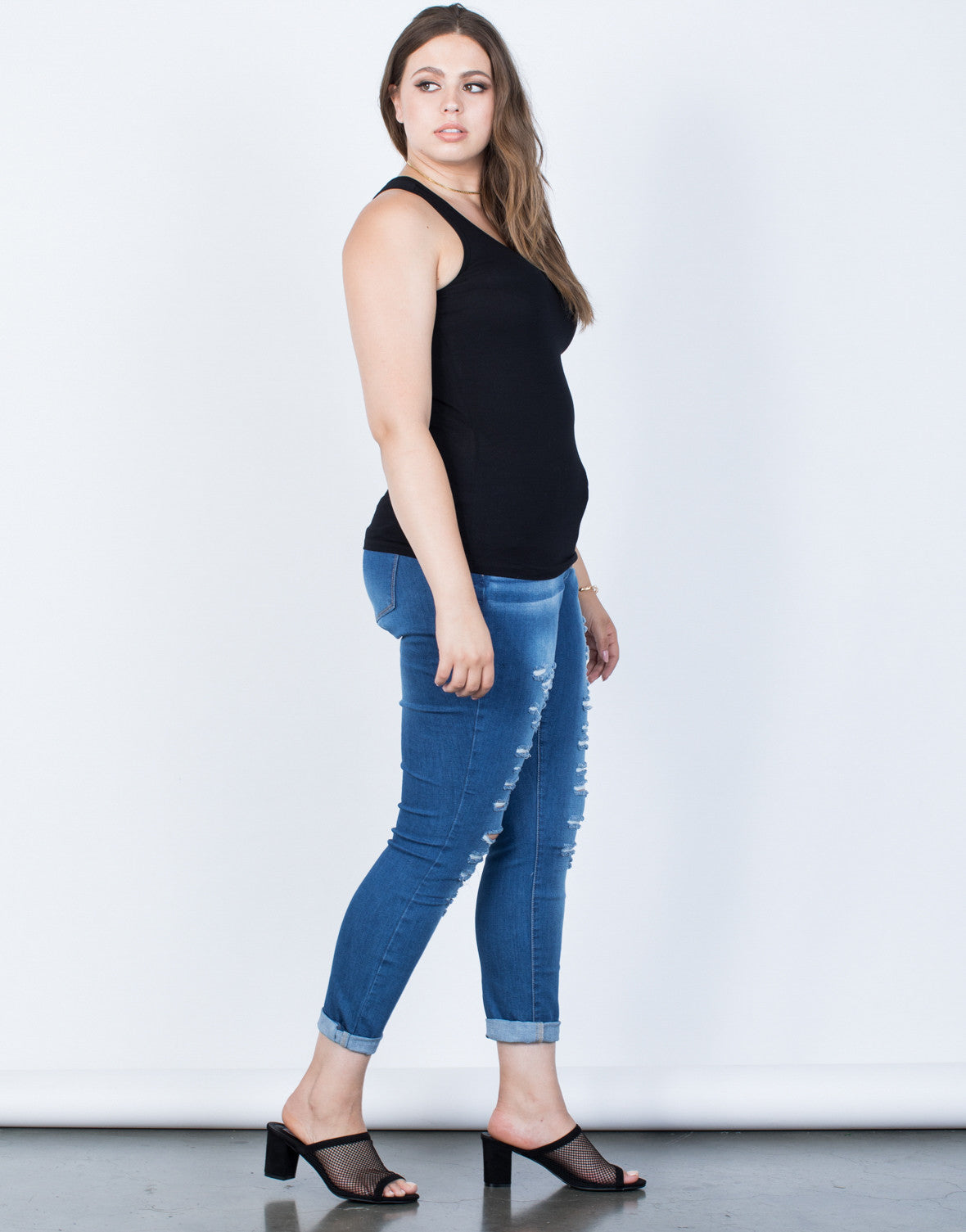 Plus Size So Comfy Basic Tank - Plus Size Tops - Plus Size Basic Tank ...