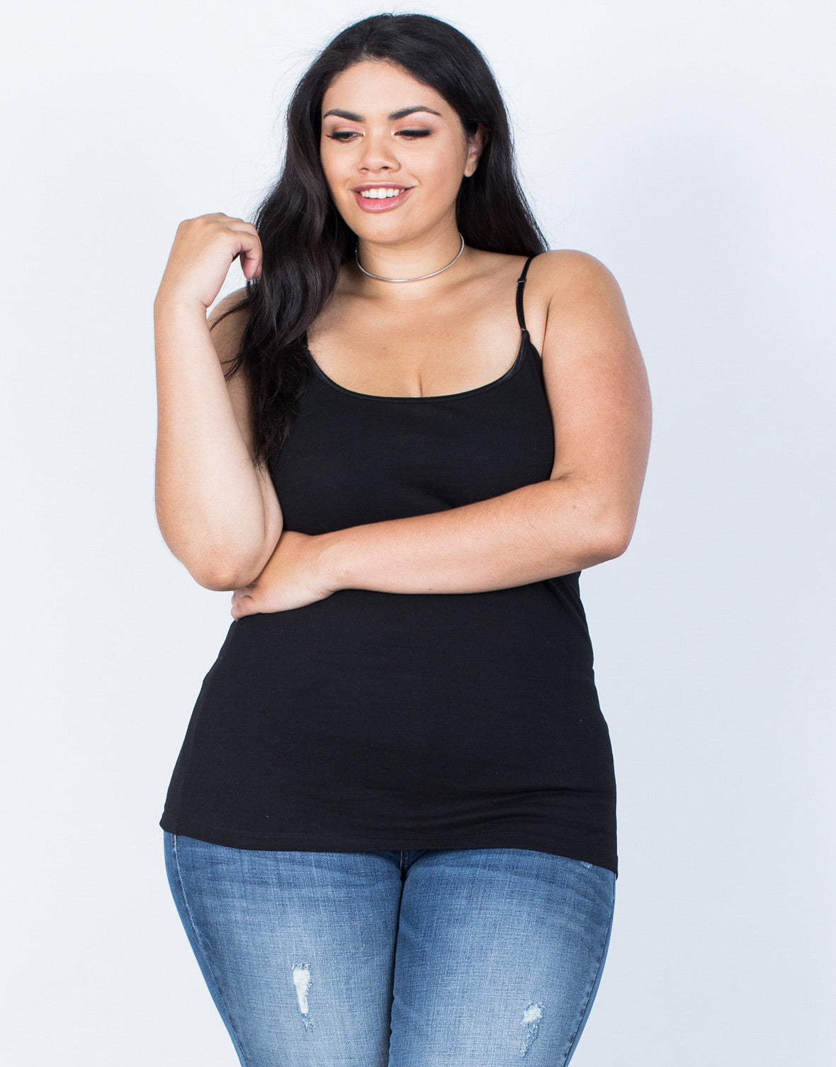 Plus Size The Essential Cami - Plus Size Tops - Plus Size Basic Cami ...