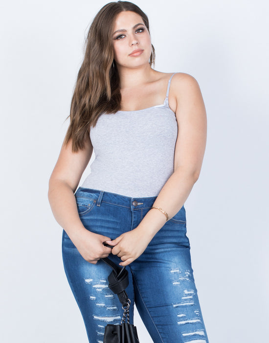 Plus Size The Essential Cami - Plus Size Tops - Plus Size Basic Cami ...